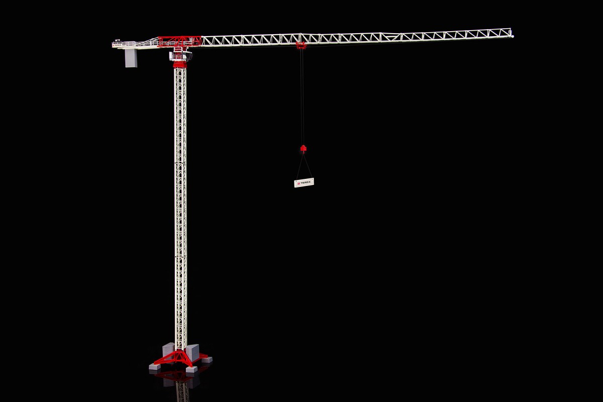IMC MODELS 31-0160 Terex CTT 472-20 Flat Top Tower Crane (1:87)