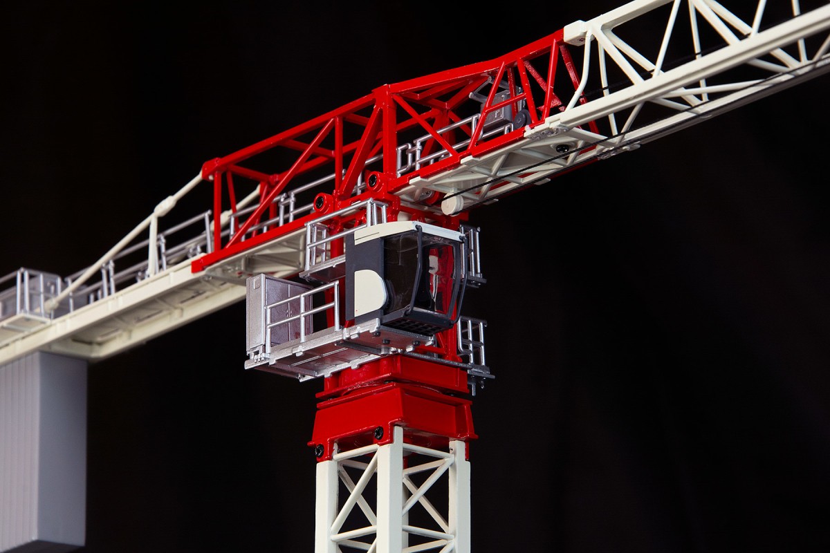 IMC MODELS 31-0160 Terex CTT 472-20 Flat Top Tower Crane (1:87)