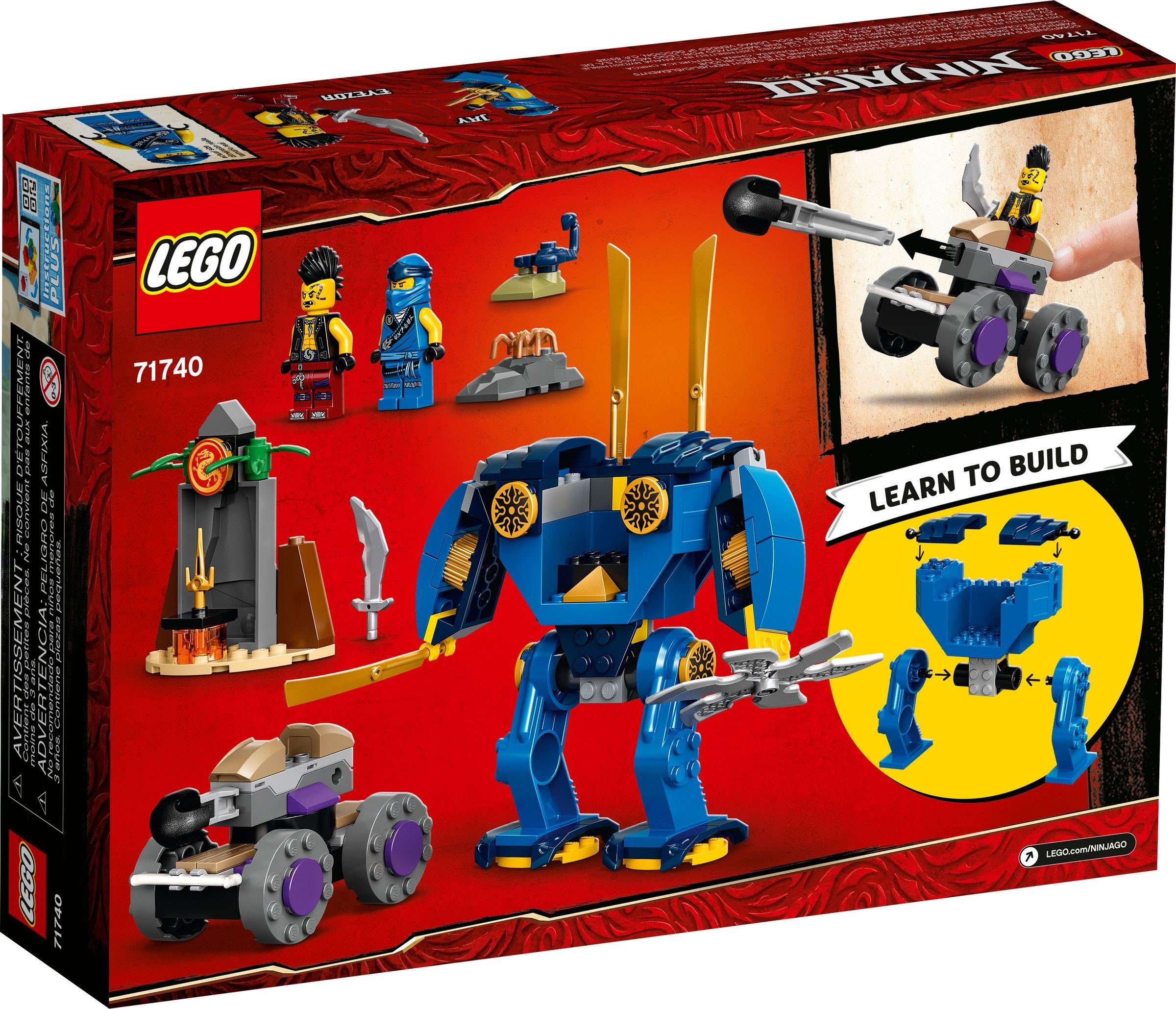 LEGO Ninjago 71740 Electro Mech di Jay LEGO