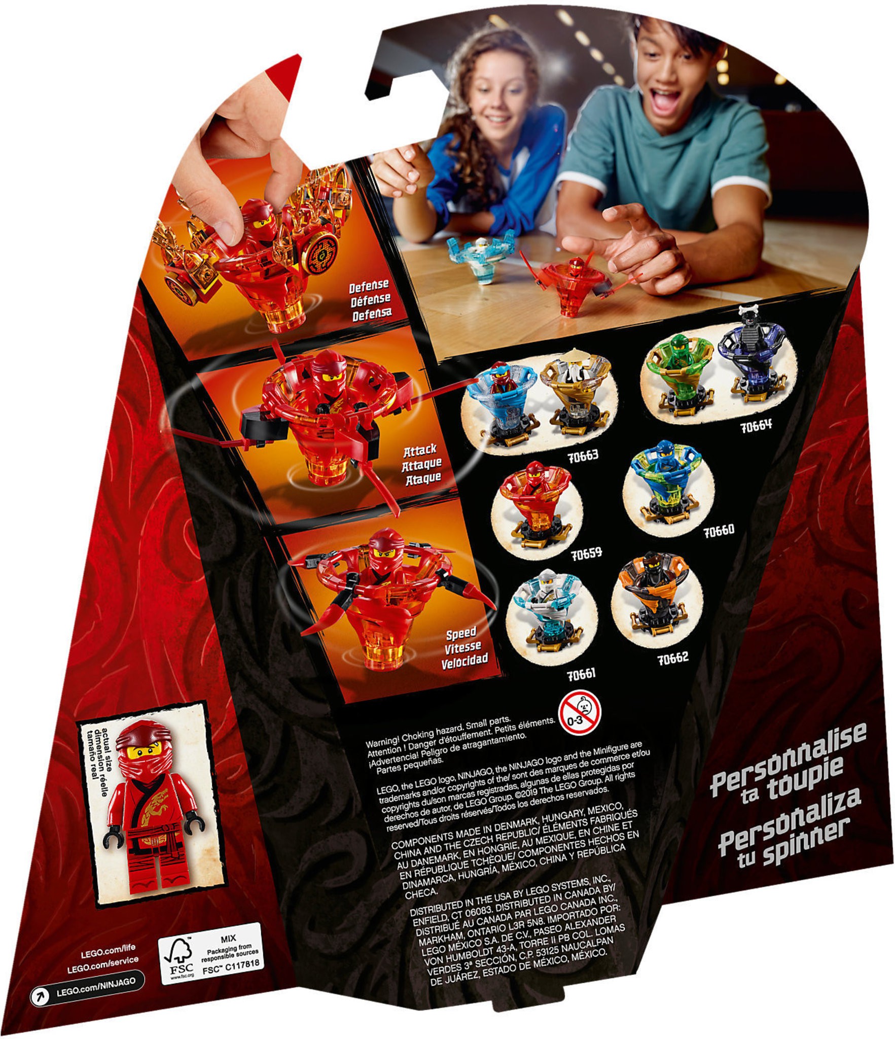 LEGO Ninjago 70659 Kai Spinjitzu LEGO