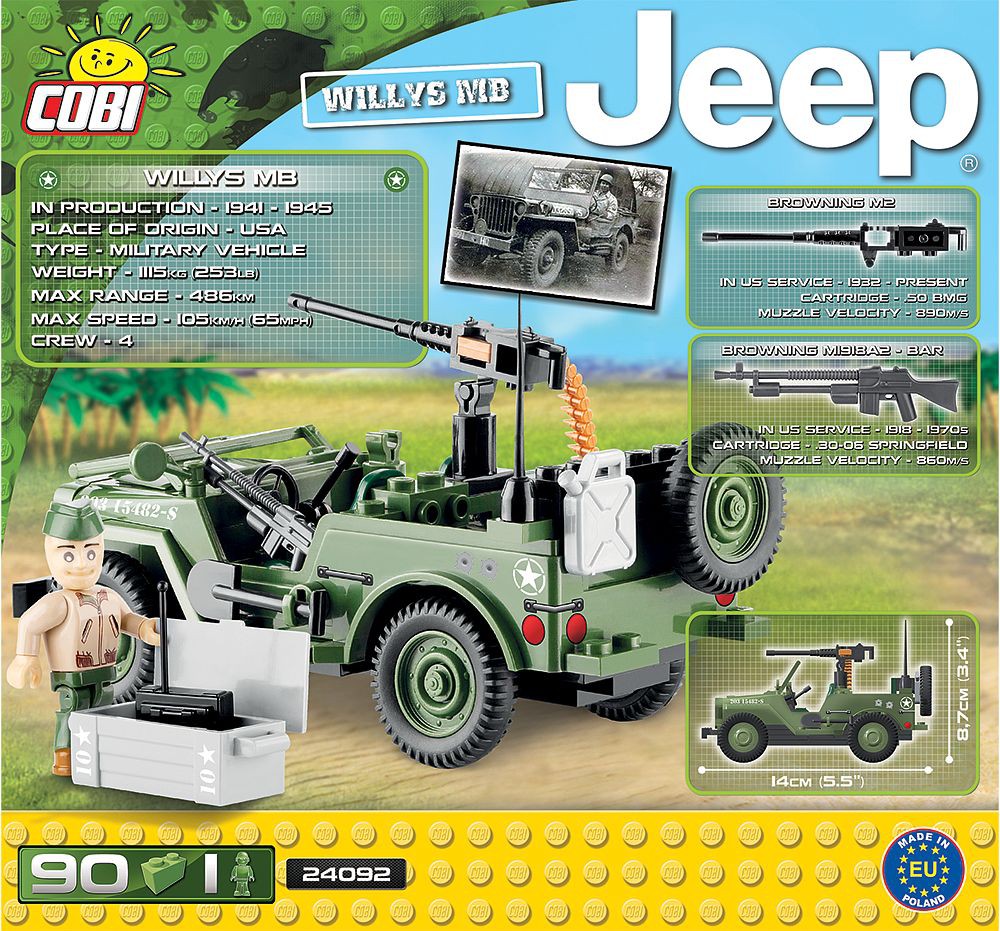 COBI 24092 Willys MB COBI