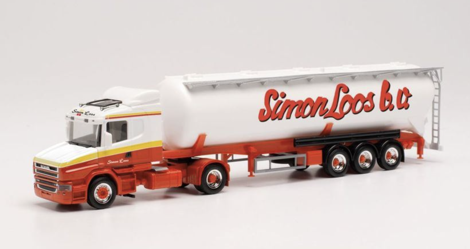HERPA 314824 Scania Hauber bulk semitrailer Simon Loos HERPA 1:87