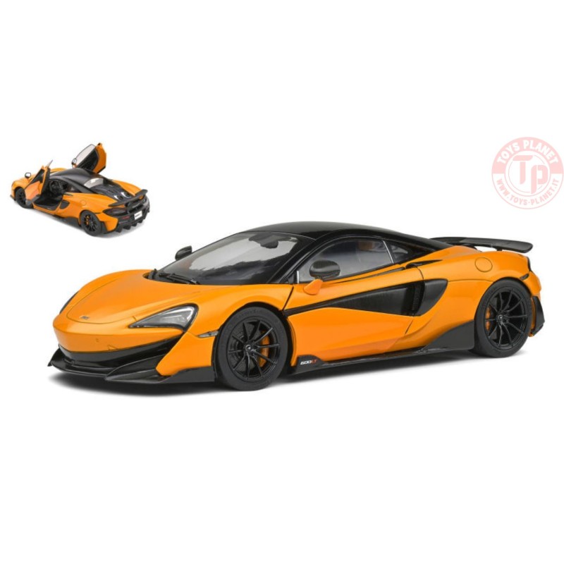 SL1804501 MC LAREN 600LT COUPE' 2018 MC LAREN ORANGE 1:18 SOLIDO