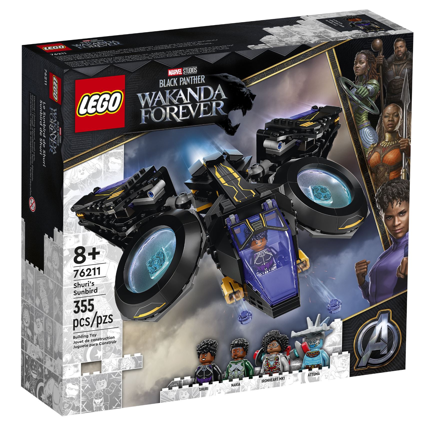 LEGO MARVEL 76211 Sunbird di Shuri LEGO