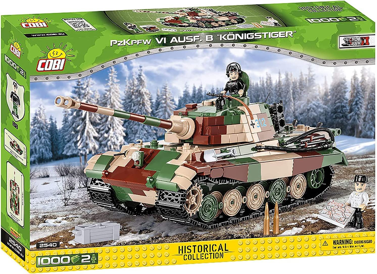 COBI 2540 PzKpfw VI Ausf. B Königstiger COBI