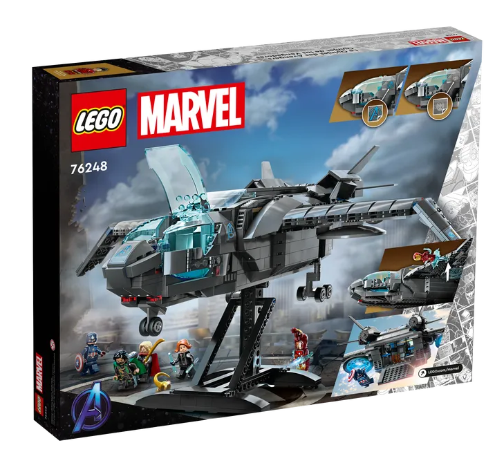 LEGO MARVEL 76248 Il Quinjet degli Avengers LEGO