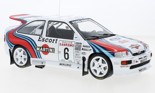 IXO RMC104A Ford Escort RS Cosworth No.6 Rally San Remo 1994 Cunic...