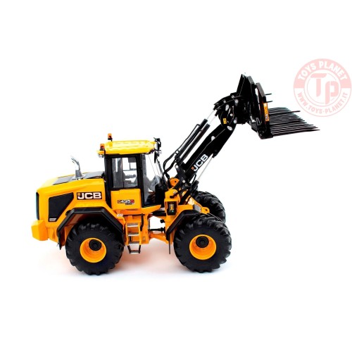 AT3200180 JCB 435S Agri wheel loader with grass fork AT COLLECTIONS