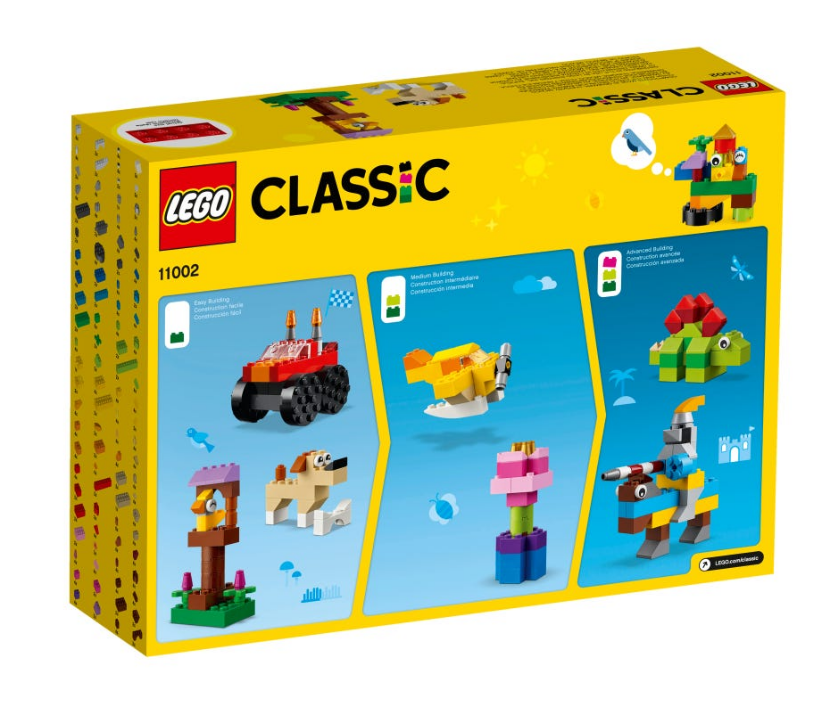 LEGO CLASSIC 11002 Set di mattoncini di base LEGO