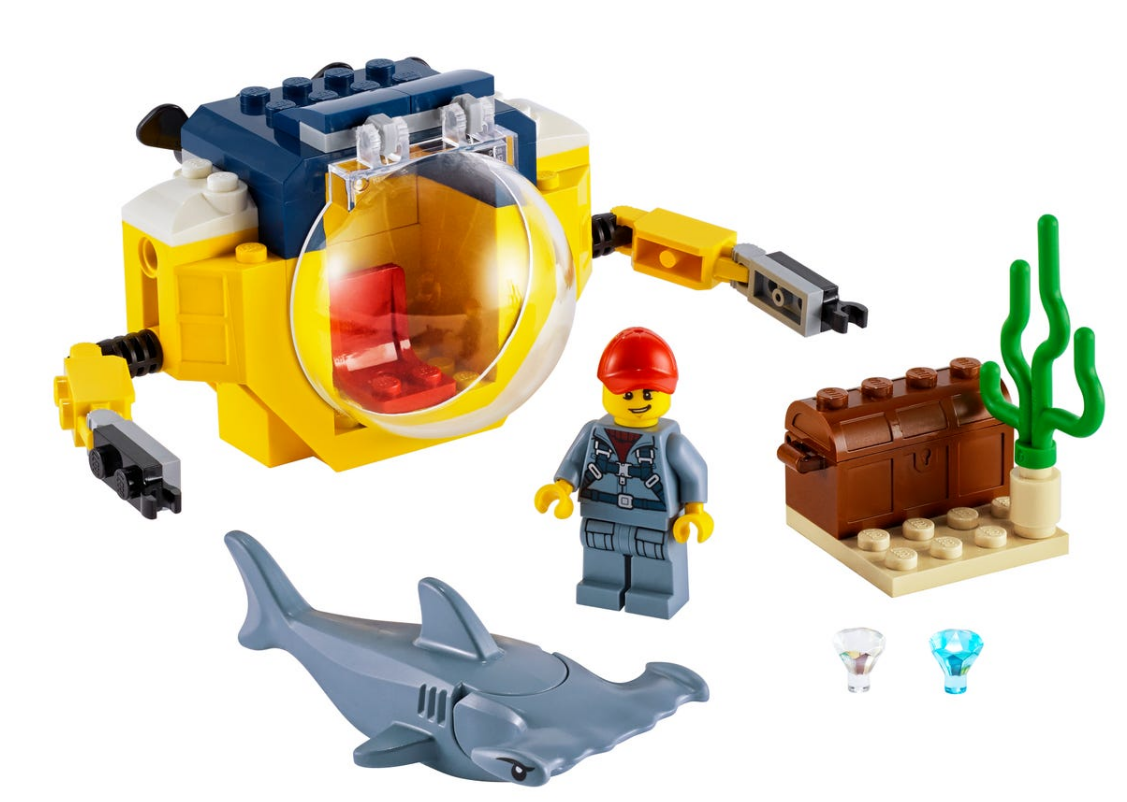LEGO CITY 60263 Minisottomarino oceanico LEGO
