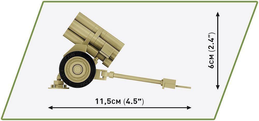 COBI 2291 15 cm Nebelwerfer 41 COBI