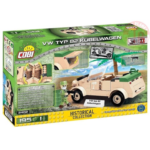 COBI 2402 VW typ 82 Kübelwagen COBI