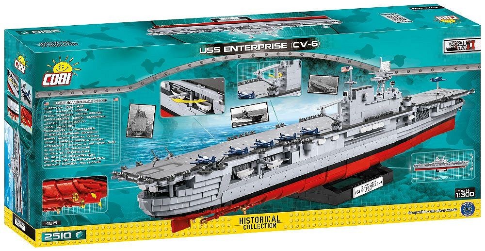 COBI 4815 USS Enterprise (CV-6) COBI