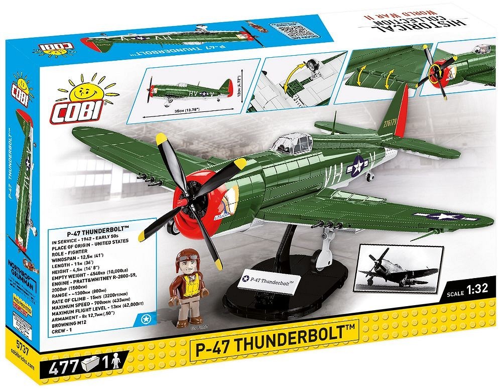 COBI 5737 P-47 Thunderbolt COBI