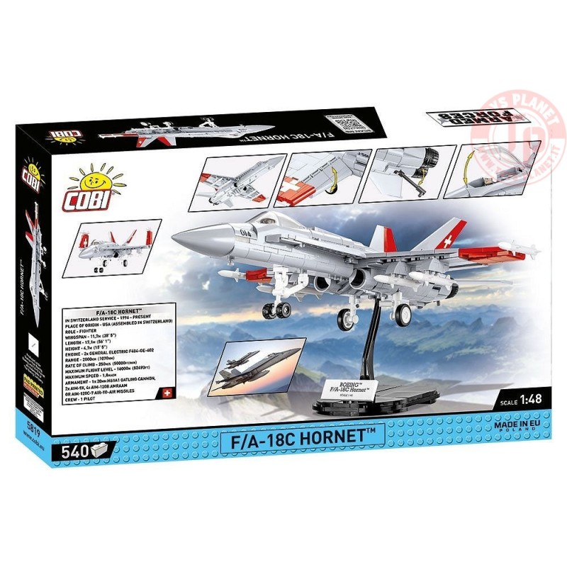 COBI 5819 F/A-18C Hornet Swiss Air Force COBI