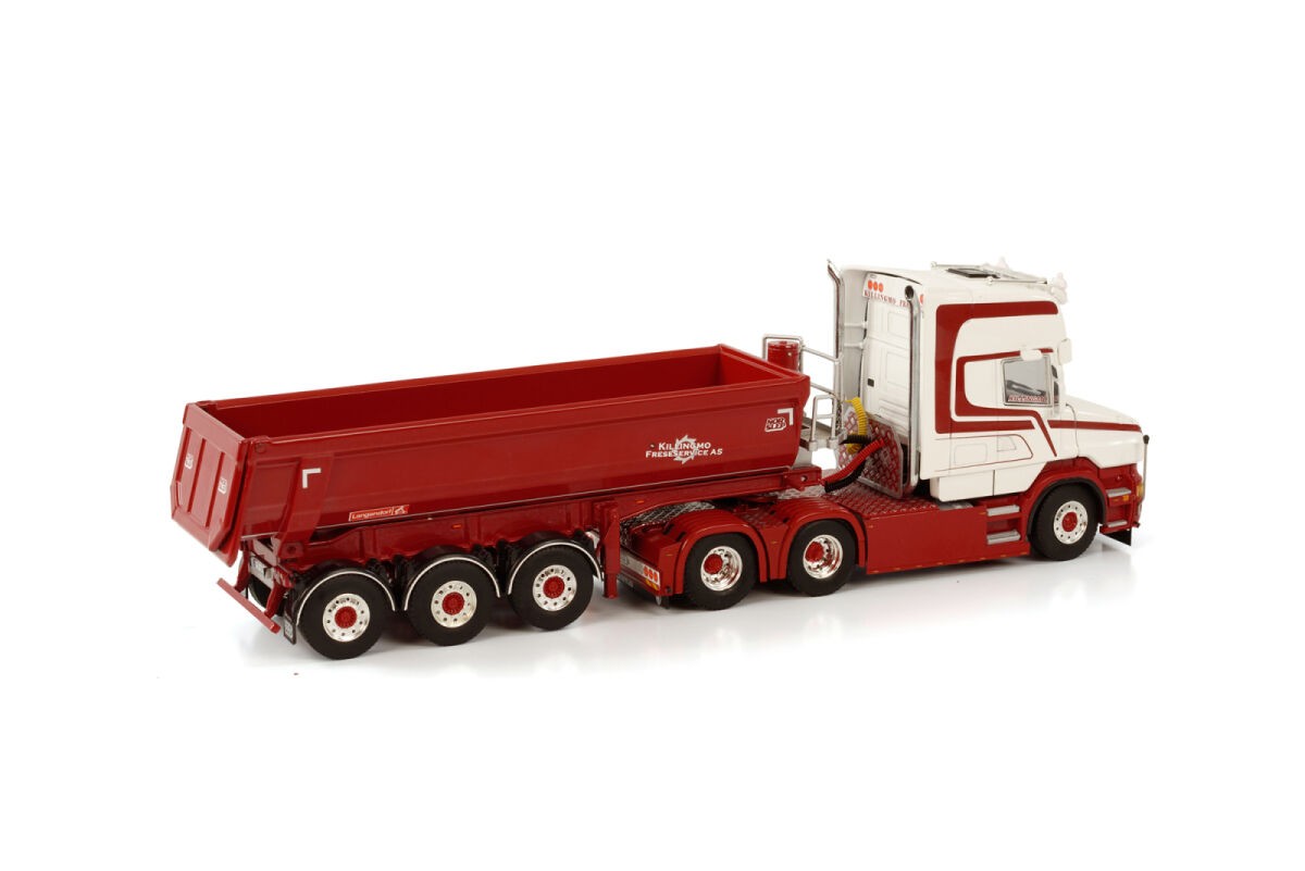 WSI 01-3904 SCANIA 4 SERIES TORPEDO TOPLINE 6X2 TAG AXLE HALFPIPE ...