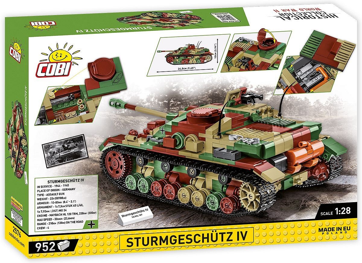COBI 2576 Sturmgeschütz IV Sd.Kfz.167 COBI