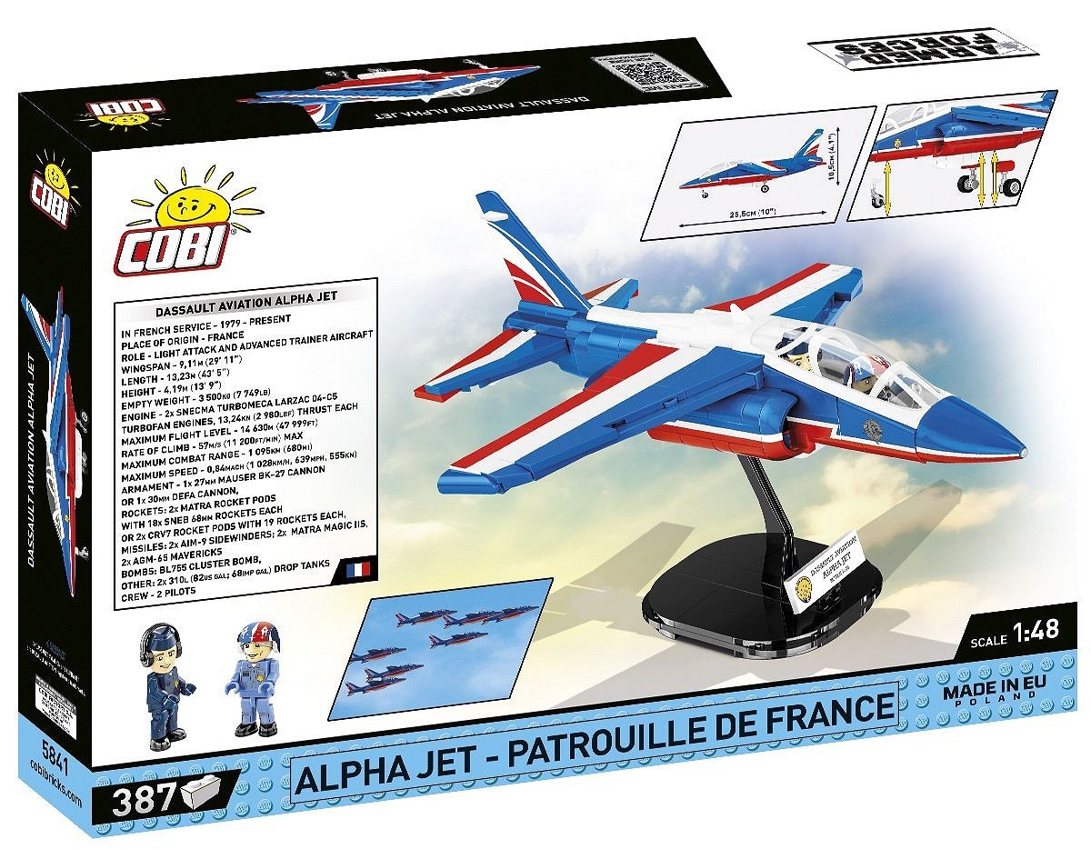 COBI 5841 Alpha Jet Patrouille de France COBI