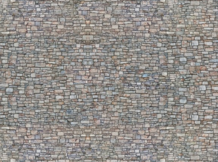 NOCH 56940 Cartoncino muro di pietre irregolari (misure 25 x 12.5 ...