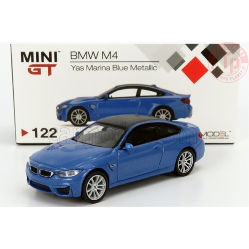 MGT00122-L BMW M4 YAS MARINA BLUE METALLIC 1/64 MINI GT