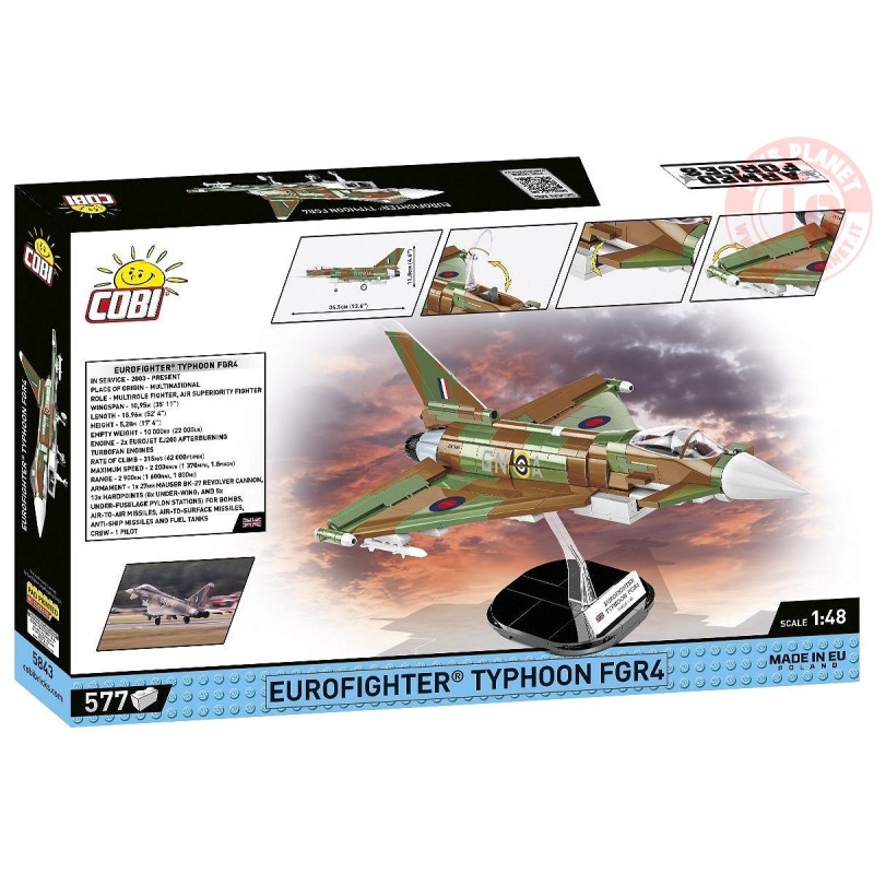 COBI 5843 Eurofighter Typhoon FGR4 "GiNA" COBI