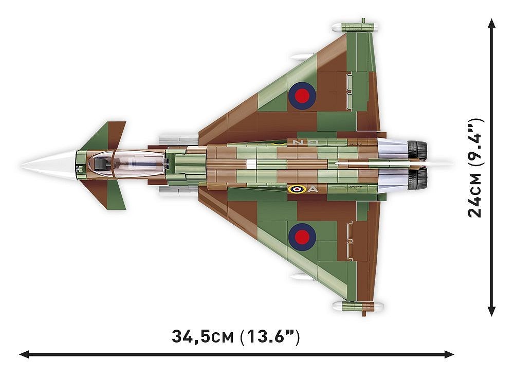 COBI 5843 Eurofighter Typhoon FGR4 "GiNA" COBI