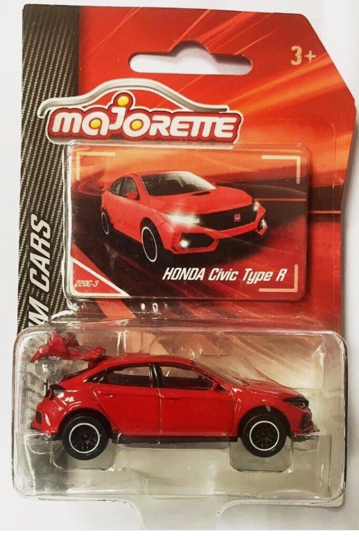 MAJORETTE 220C-3 HONDA CIVIC TYPE R-PREMIUM CARS 1/64 MAJORETTE