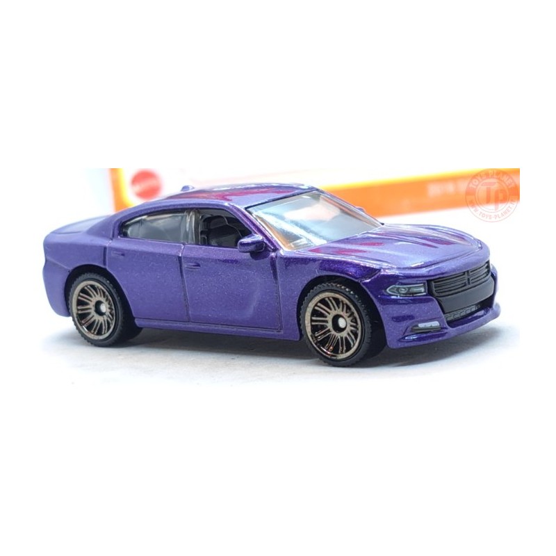 MATCHBOX HFR93 2018 DODGE CHARGER-MATCHBOX 1/64 MATCHBOX