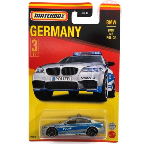 MATCHBOX GWL54 BMW M5 POLICE-MATCHBOX GERMANY 1/64 5,00 € MATCHBOX
