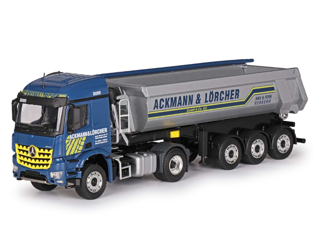 CONRAD 78231/03 MERCEDES-BENZ Arocs StreamSpace tipper trailer AC...