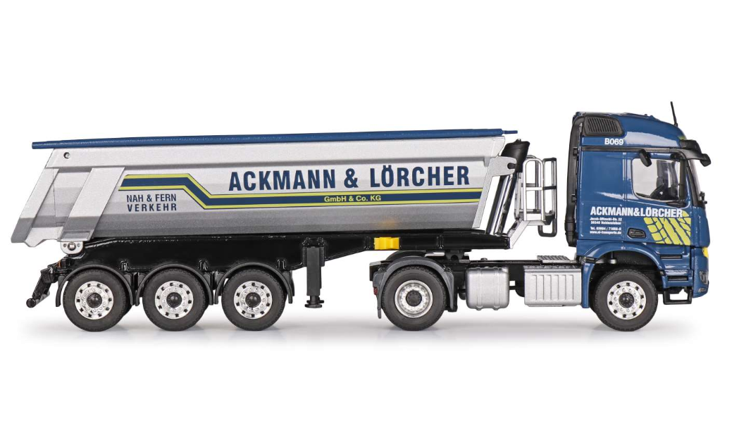 CONRAD 78231/03 MERCEDES-BENZ Arocs StreamSpace tipper trailer AC...