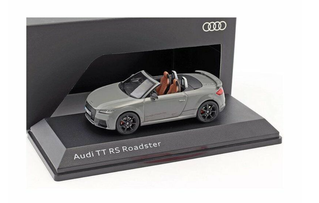 MINICHAMPS 501.16.105.31 AUDI TT RS ROADSTER NARDO GREY 1:43 29,00 ...