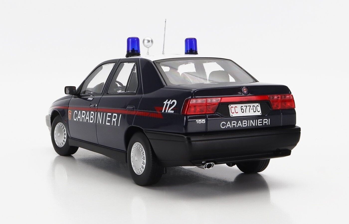 T9-1800385 ALFA ROMEO 155 CARABINIERI 1996 1:18 TRIPLE COLLECTION