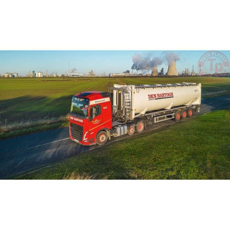 WSI 01-4292 VOLVO FH5 GLOBETROTTER 6X2 MIDLIFT AXLE TIPPING 40FT B...