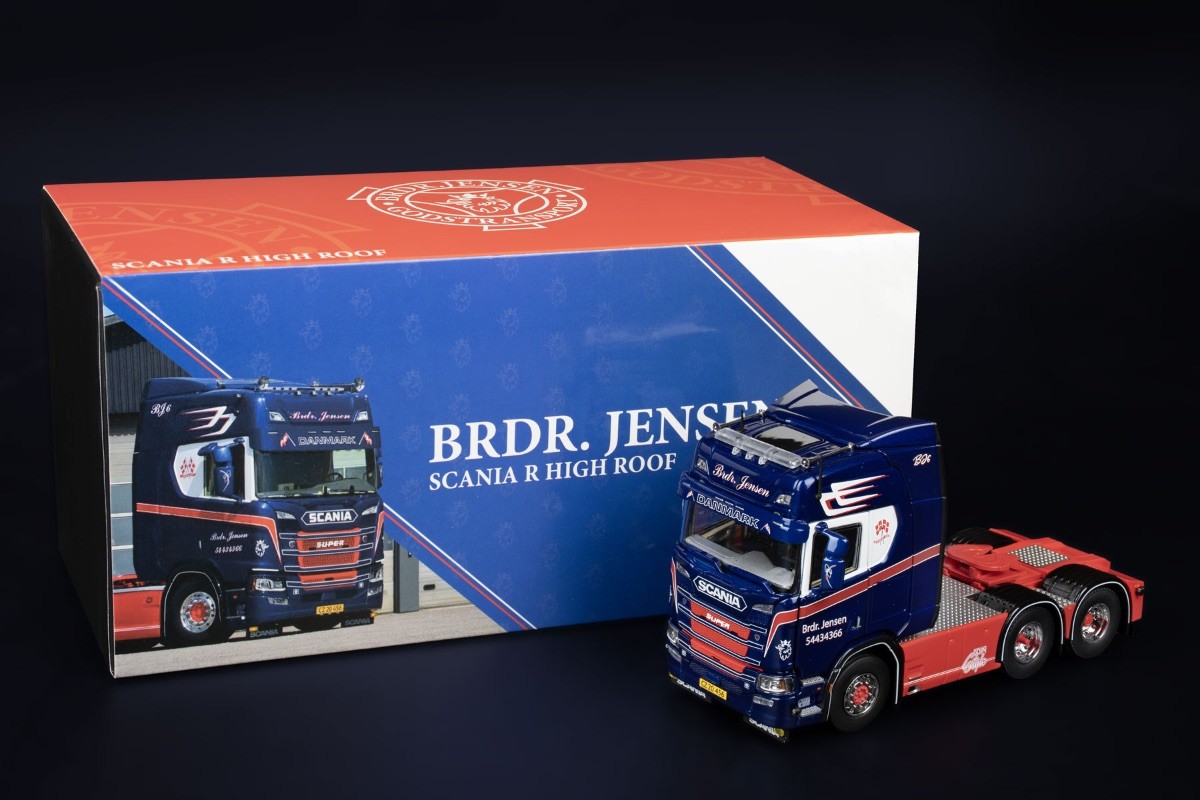 IMC MODELS 32-0207 SCANIA R HIGH ROOF 6X4 BRDR. JENSEN IMC MODELS