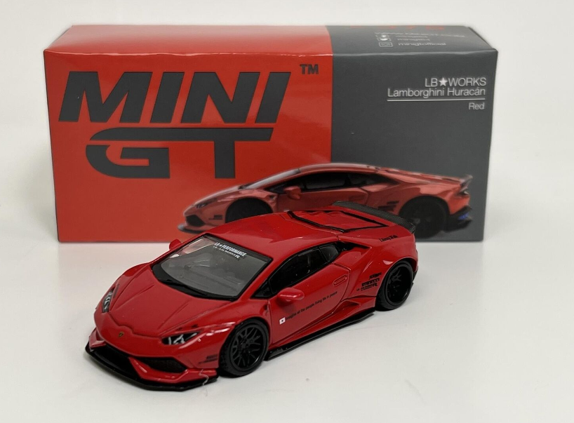 MGT00375-R LAMBORGHINI HURACAN VER.2-RED 1/64 12,80 € Mini Gt