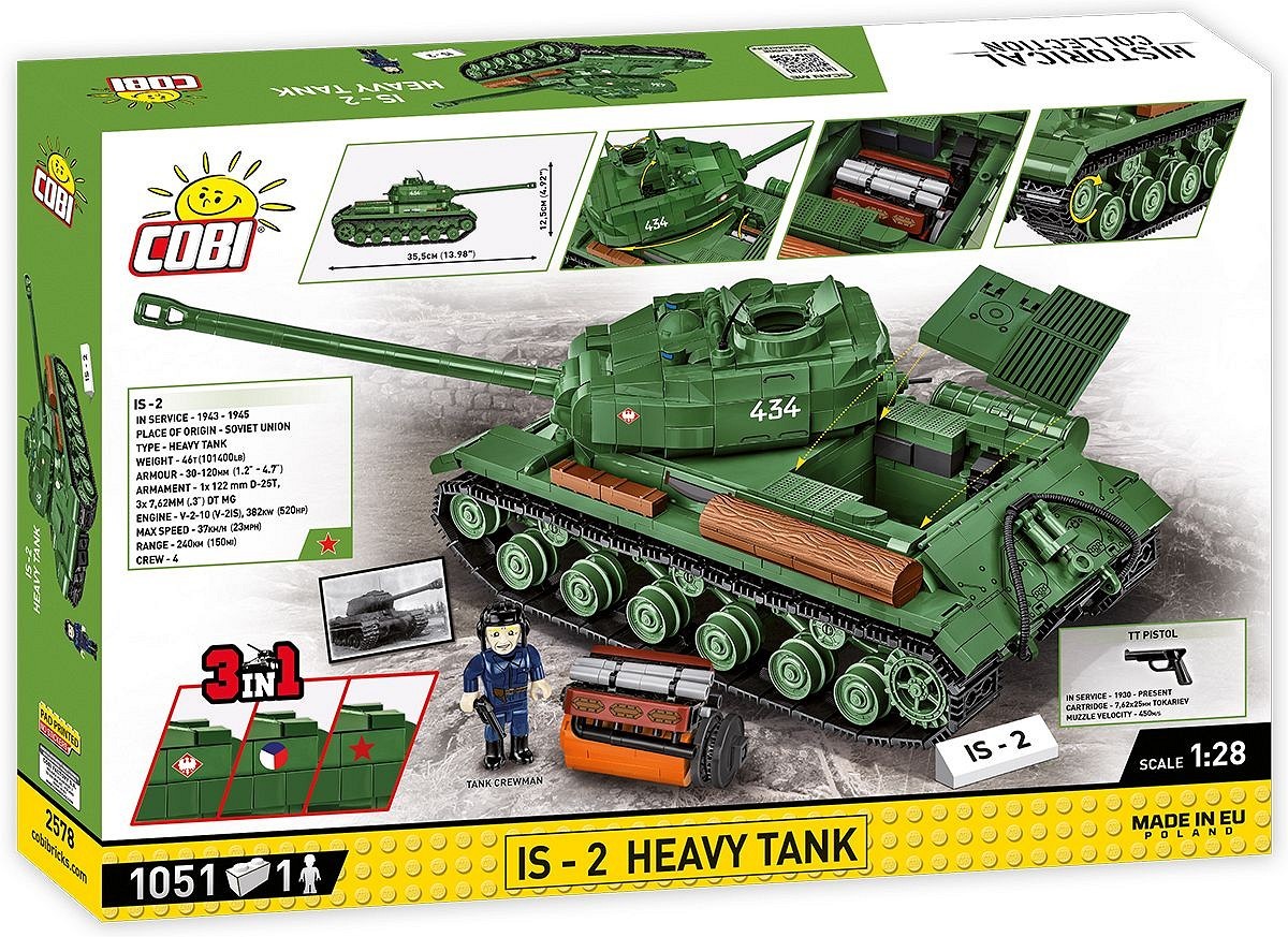COBI 2578 IS-2 Heavy Tank COBI
