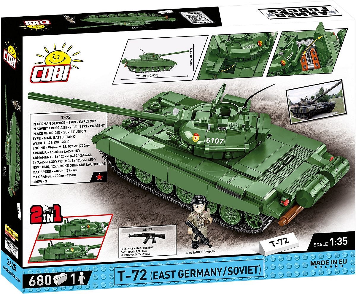 COBI 2625 T-72 (East Germany/Soviet) COBI