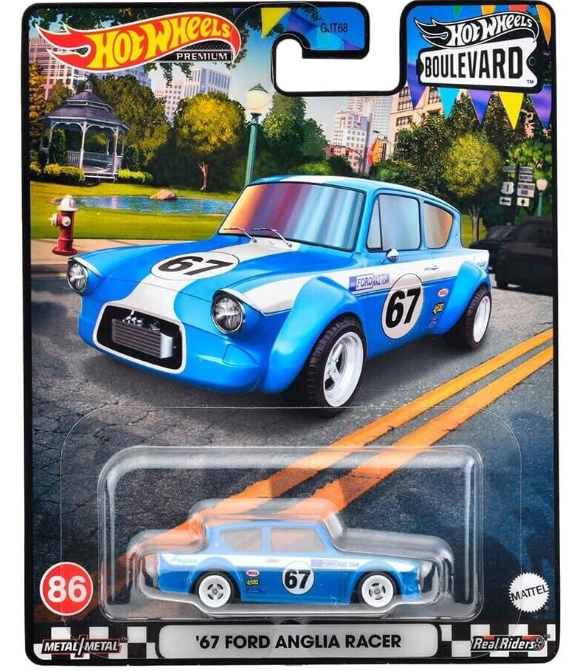 HOT WHEELS HKF32 '67 FORD ANGLIA RACER 1/64 HOT WHEELS