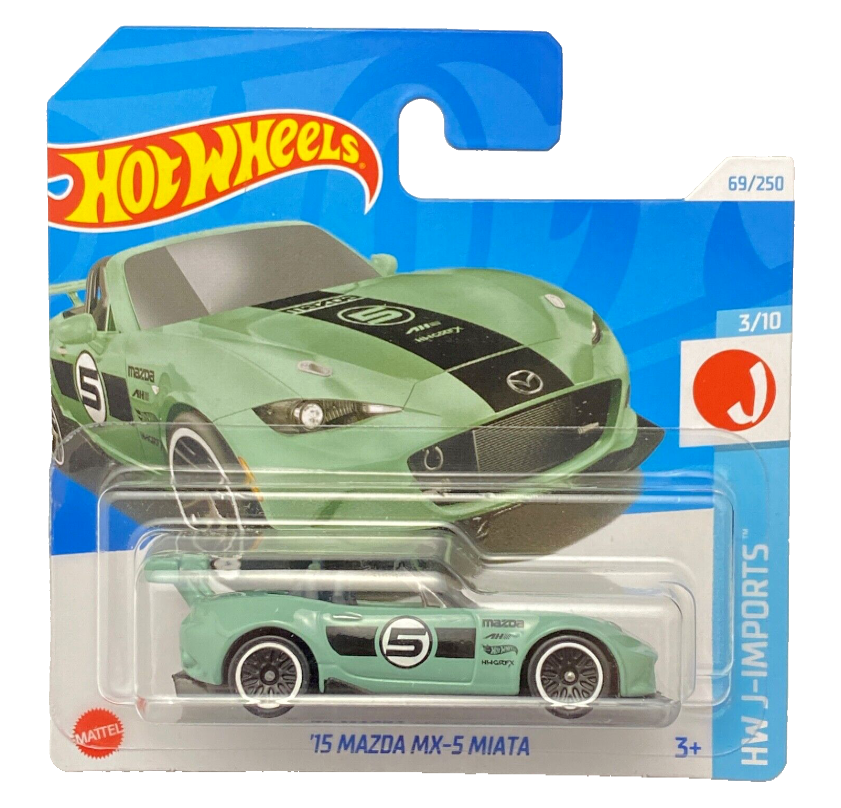 HOT WHEELS HTC42 '15 MAZDA MX-5 MIATA 1/64 HOT WHEELS