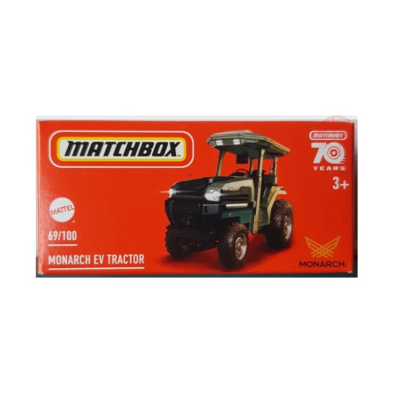 MATCHBOX HLD55 MONARCH EV TRACTOR 1/64 2,50 € MATCHBOX