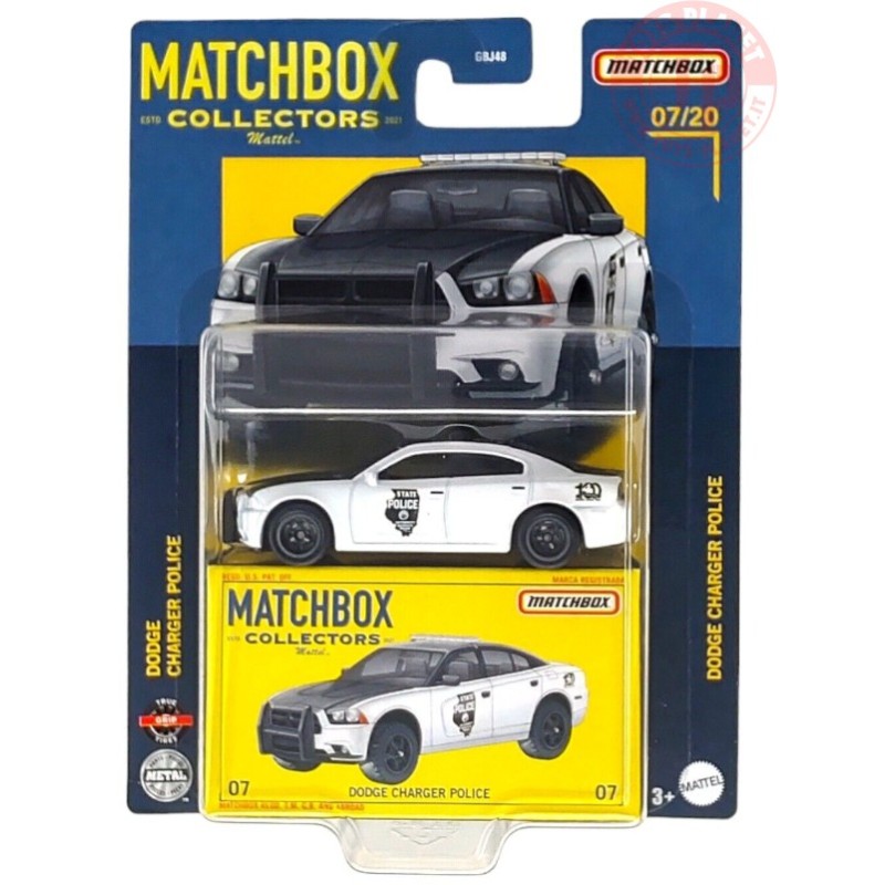 MATCHBOX HFL81 DODGE CHARGER POLICE 1/64 13,00 € MATCHBOX