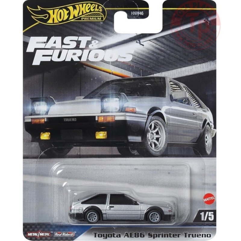 HOT WHEELS HVR61 TOYOTA AE86 SPRINTER TRUENO 1/64 HOT WHEELS