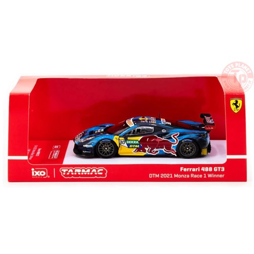 T64-072-21DTM30 FERRARI 488 GT3 DTM 2021 MONZA RACE 1 WINNER LIAM ...
