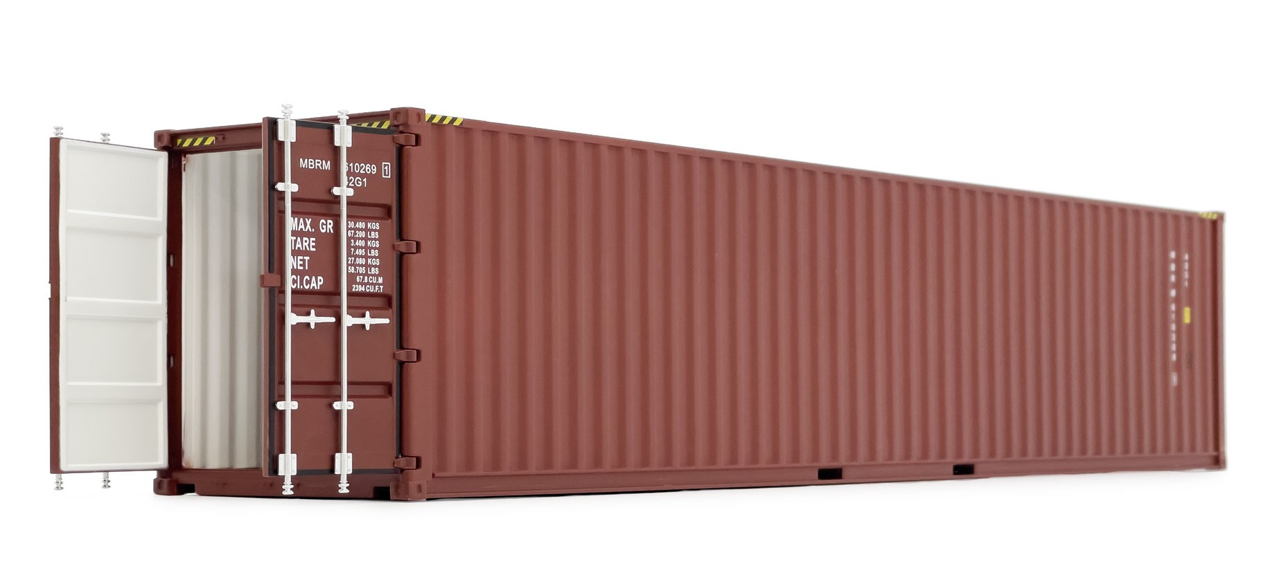MARGE MODELS 2324-02 40ft sea freight container brown MARGE MODELS
