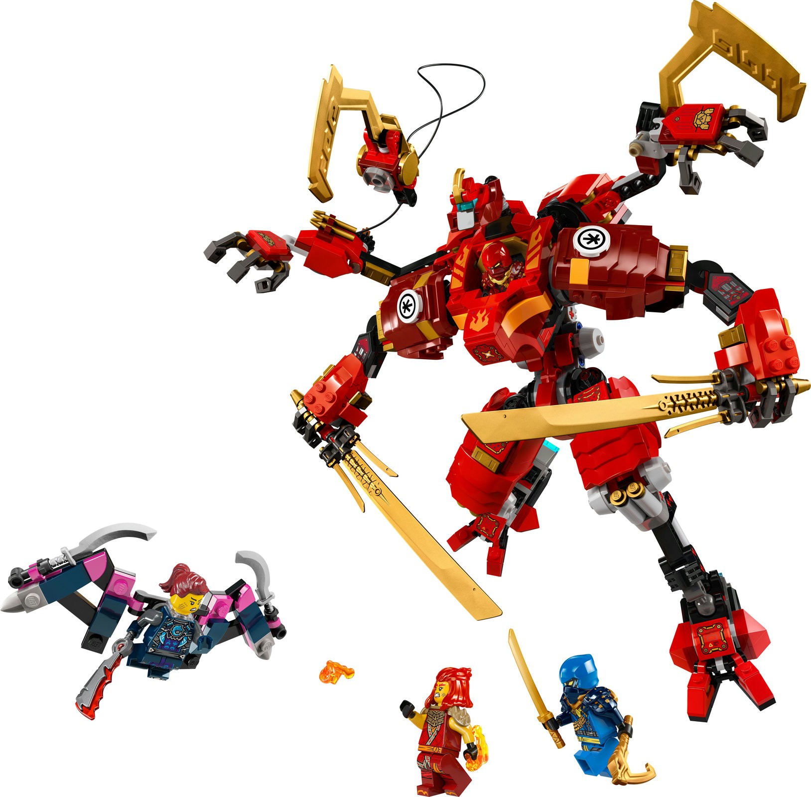 LEGO NINJAGO 71812 Climber Mech ninja di Kai LEGO