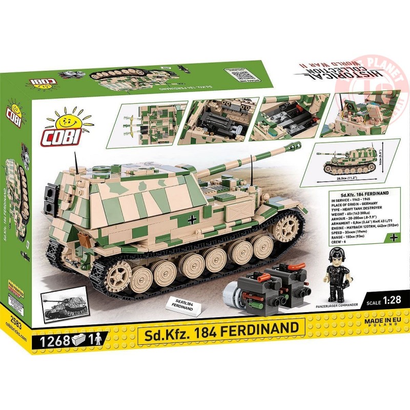 COBI 2583 Sd.Kfz. 184 Ferdinand 89,99 € COBI