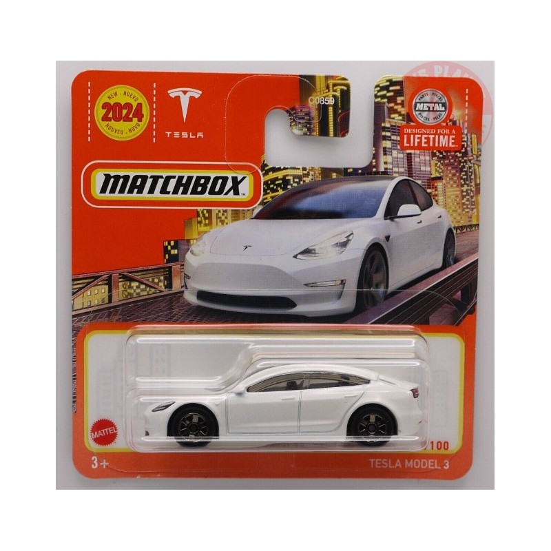 MATCHBOX HVN50 TESLA MODEL 3 1/64 2,50 € MATCHBOX