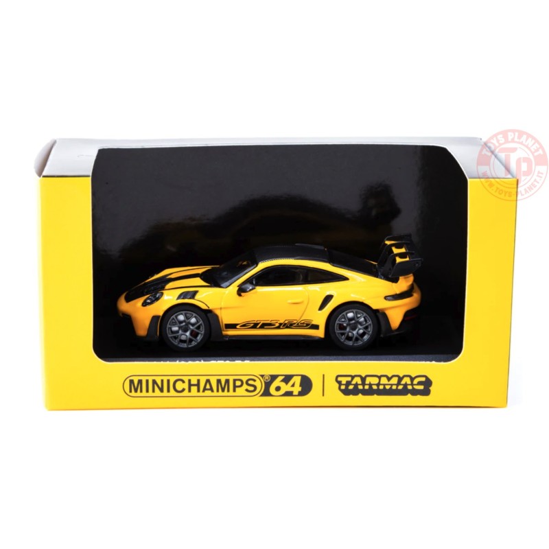 643062105 PORSCHE 911 (992) GT3 RS-SIGNAL YELLOW 1/64 MINICHAMPS ...