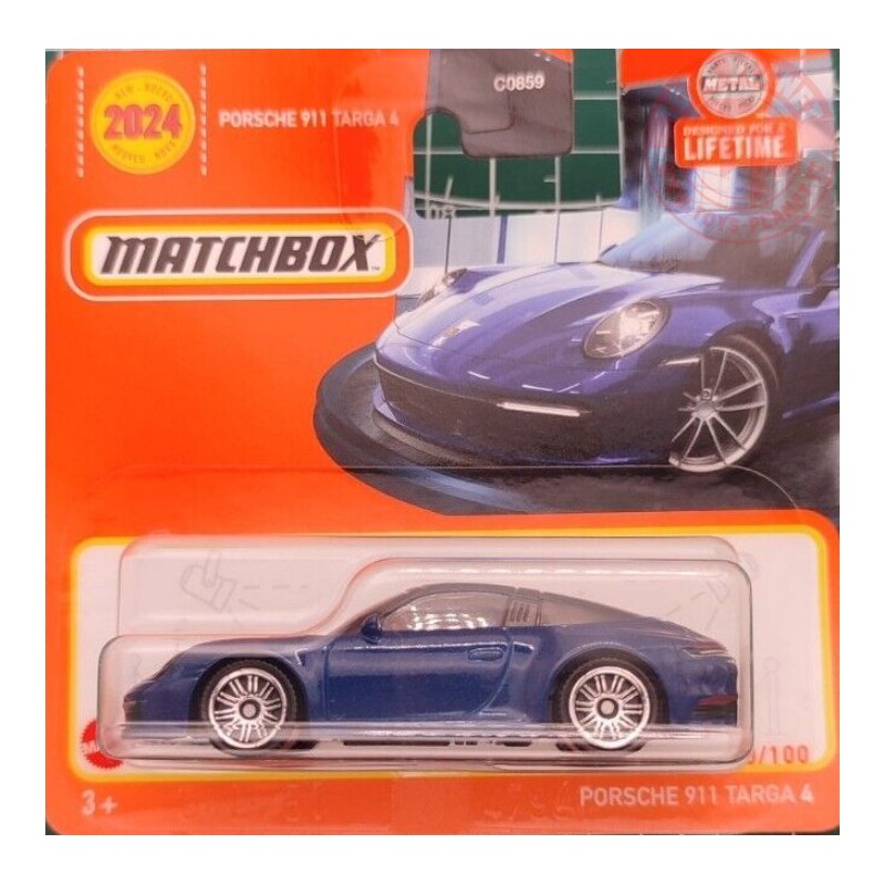 MATCHBOX HVN28 PORSCHE 911 TARGA 4 1/64 2,50 € MATCHBOX